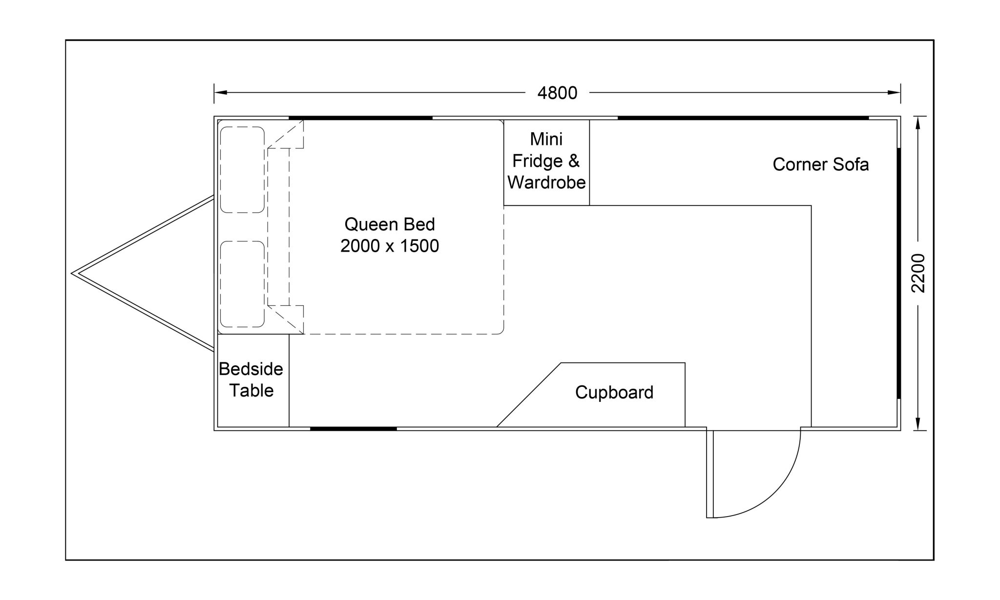 Little Sleeper - Hamilton Caravan Hire