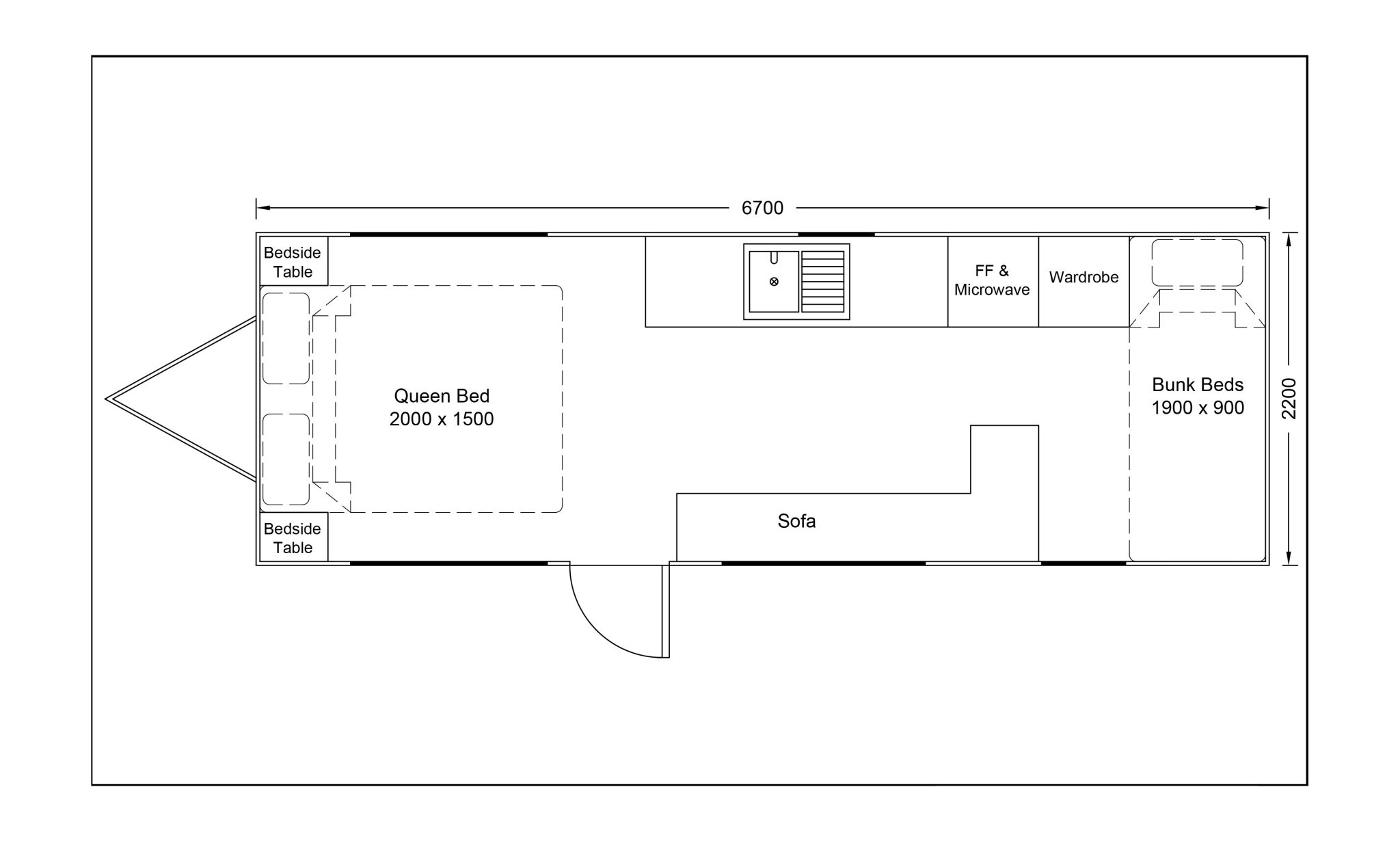 Super Sleeper - Hamilton Caravan Hire